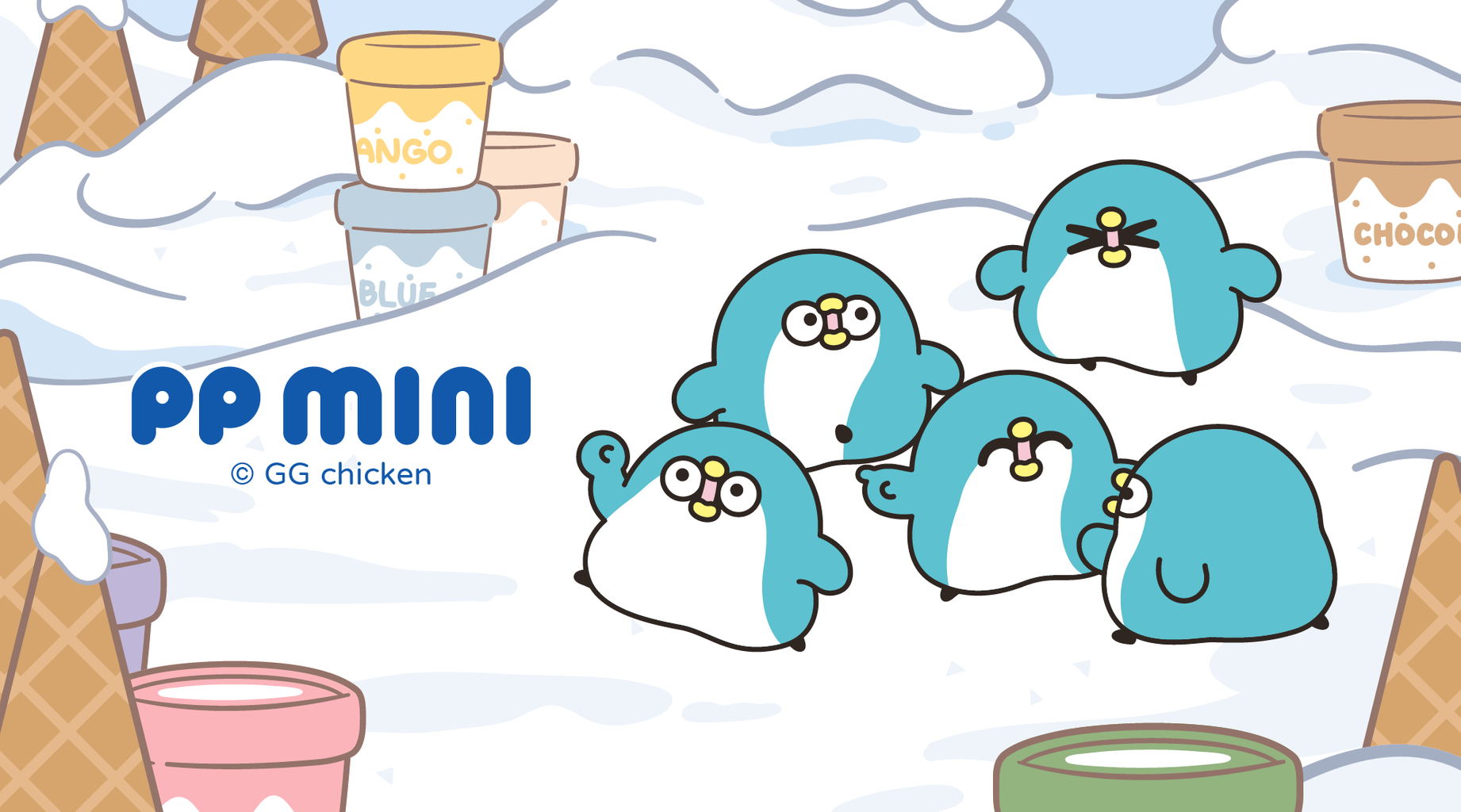 PP mini小小企鵝第1集 哈囉 Hello｜免費線上看｜動畫｜LINE TV-精彩隨看